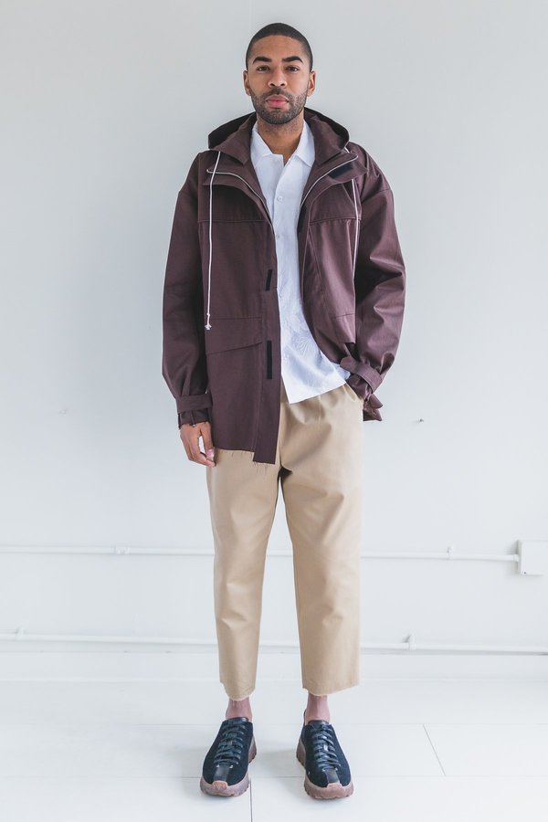 Camiel Fortgens Cotton Twill Post Jacket - Brown | Garmentory