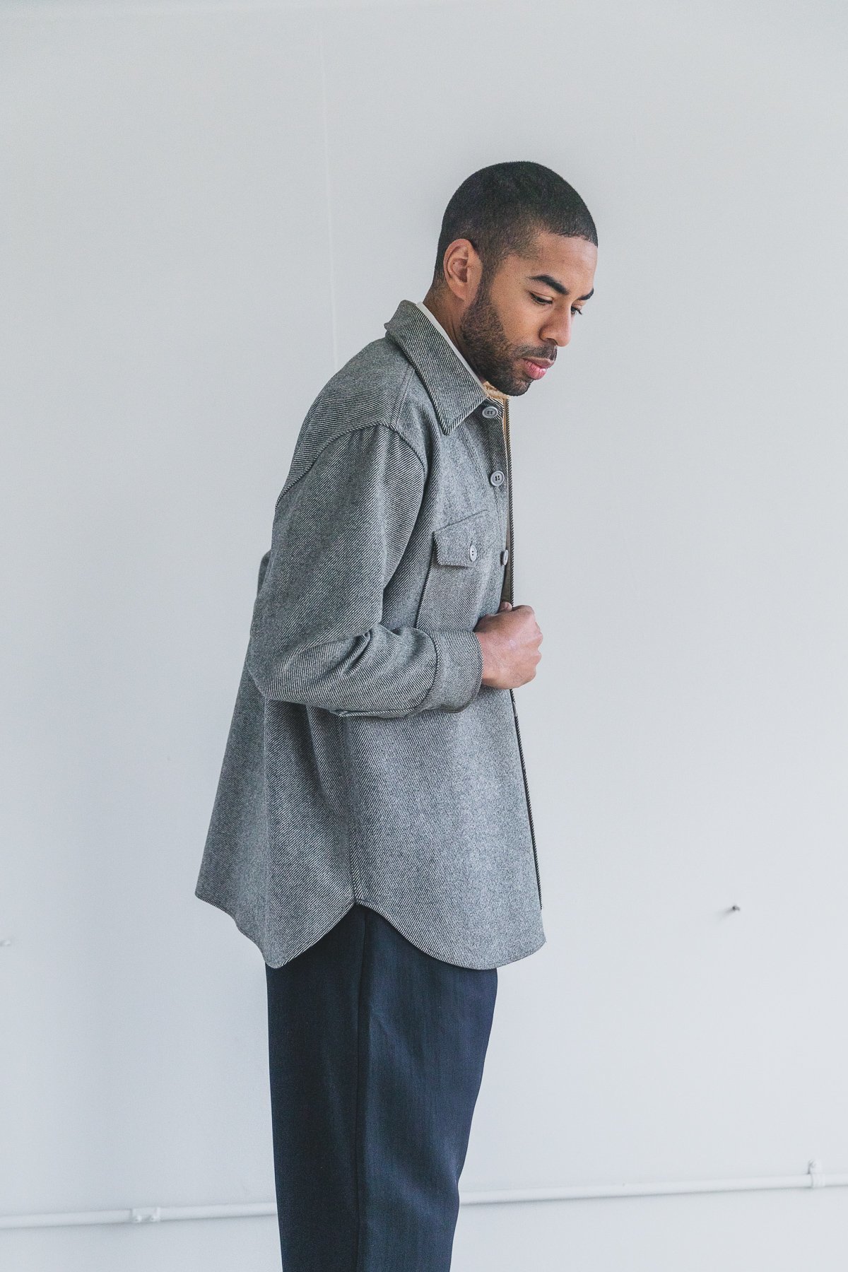 VINTAGE WORK SHIRT - Gray | Garmentory