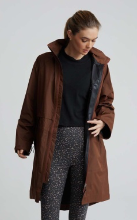 Varley Cavanagh Rain Jacket - Tortoise Shell | Garmentory