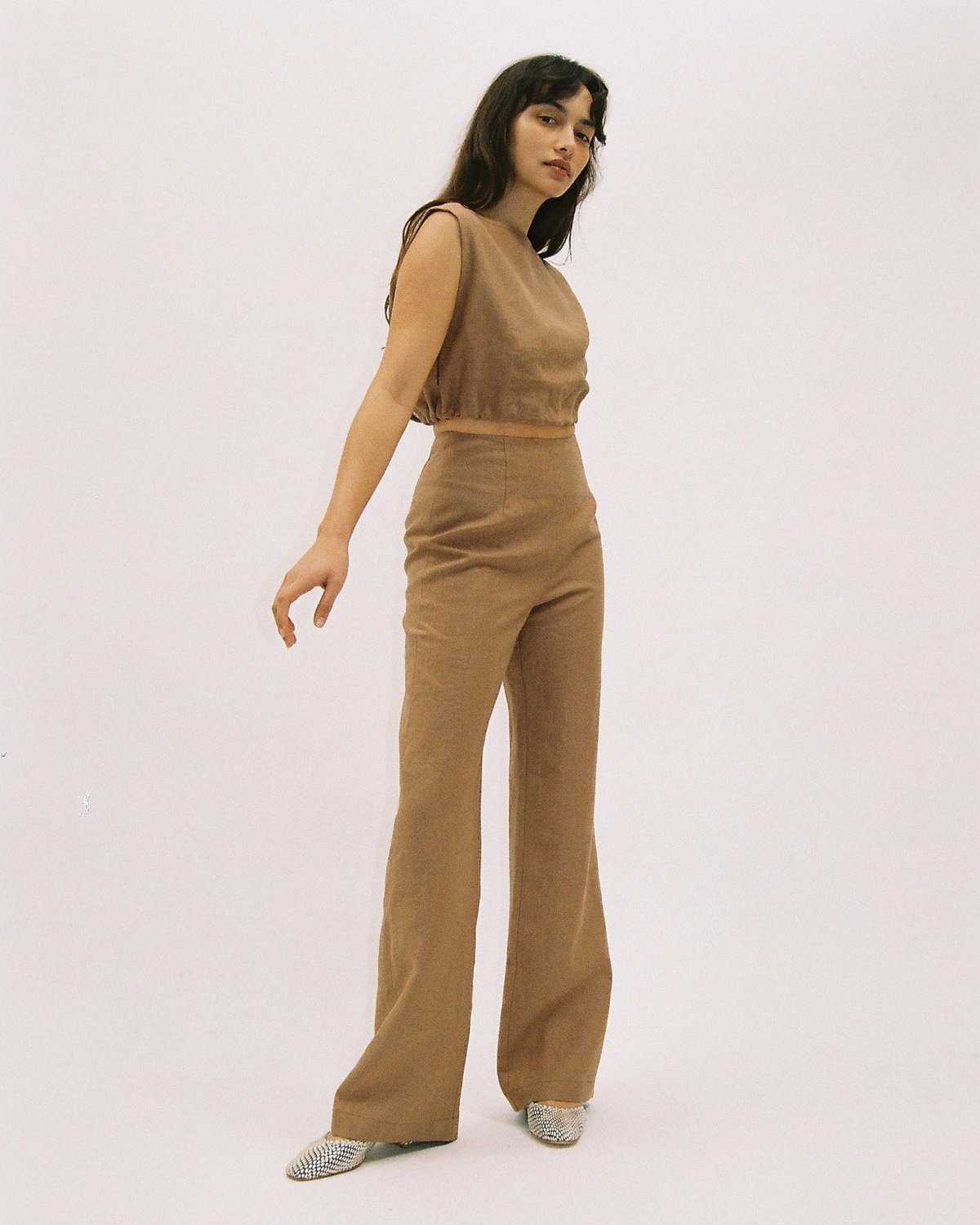 Dominique Healy Sonia pant - Cognac | Garmentory