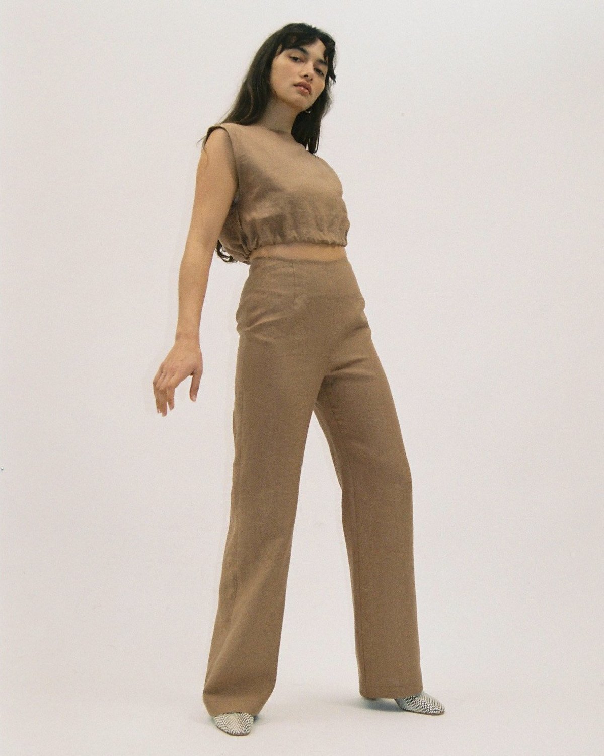 Dominique Healy Sonia pant - Cognac | Garmentory