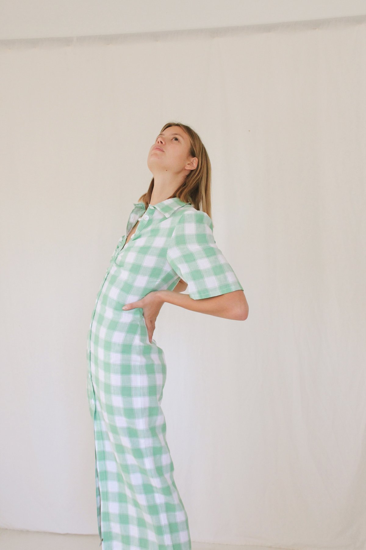 Muse the Label Mari Dress - Mint | Garmentory