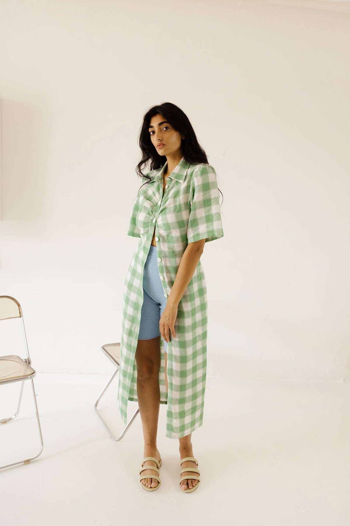 Muse the Label Mari Dress - Mint | Garmentory