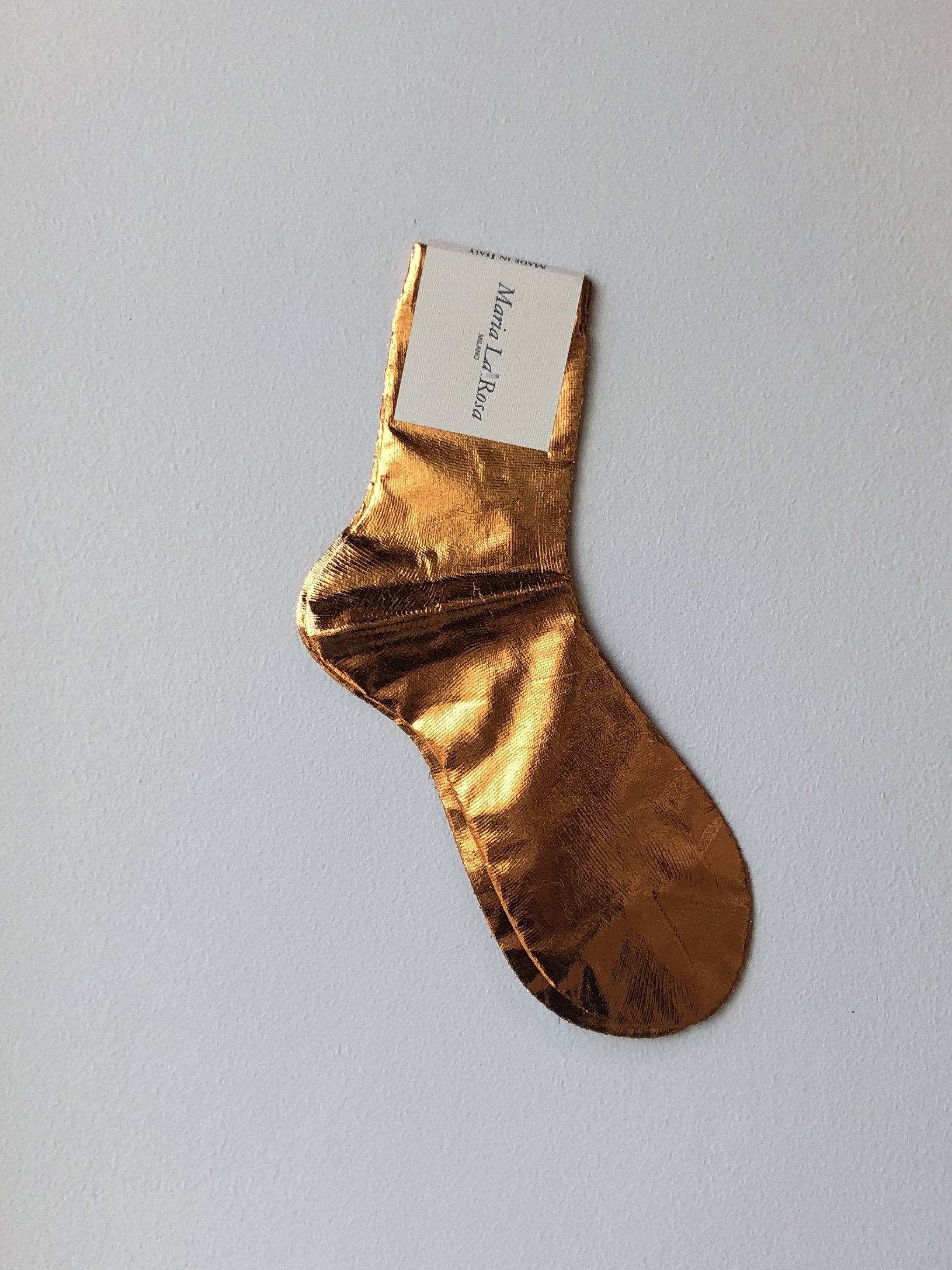 Maria La Rosa LAMINATED SOCK | Garmentory