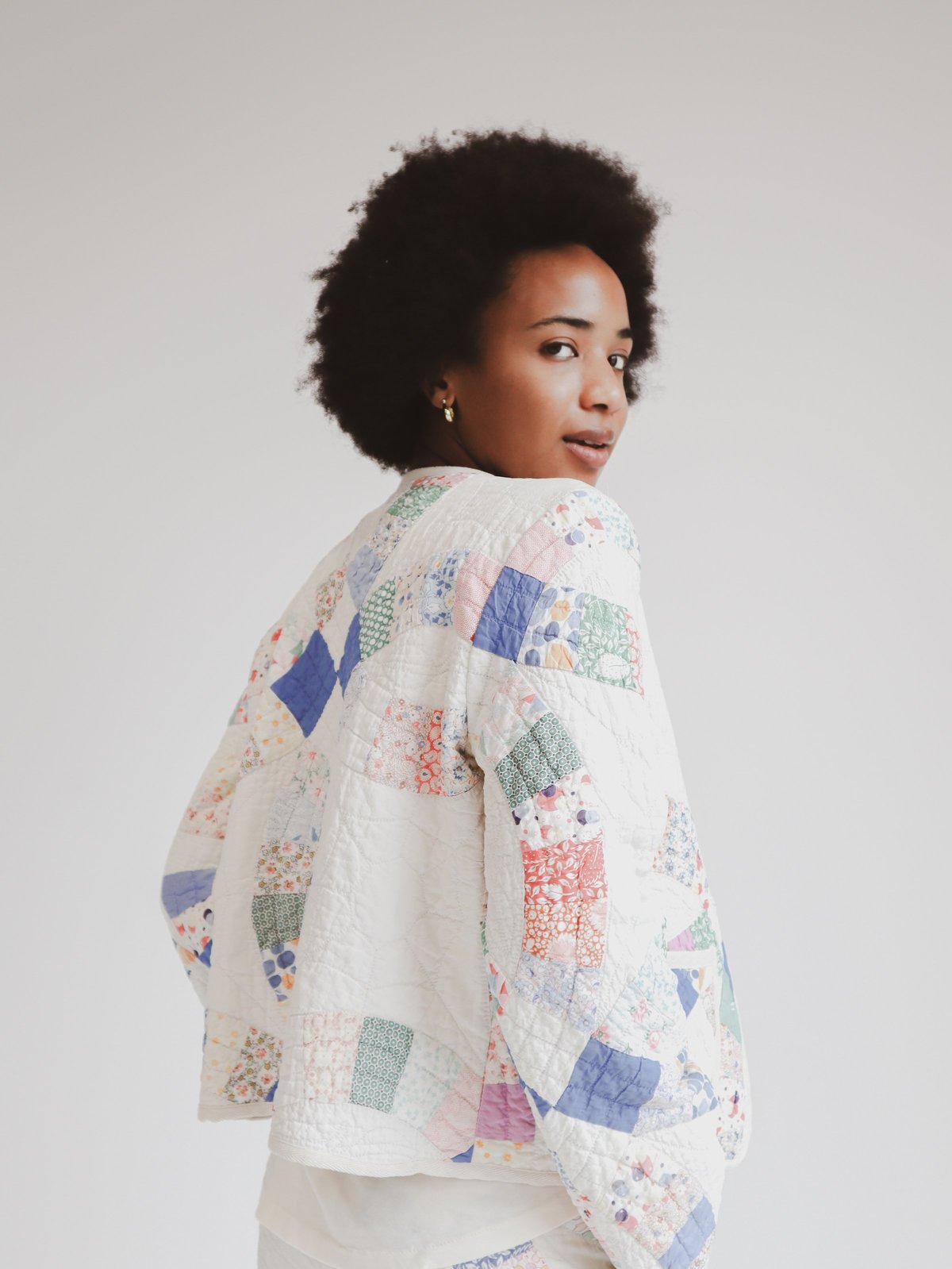 Marvin Ruby one of a kind quilted jacket - Multi | Garmentory