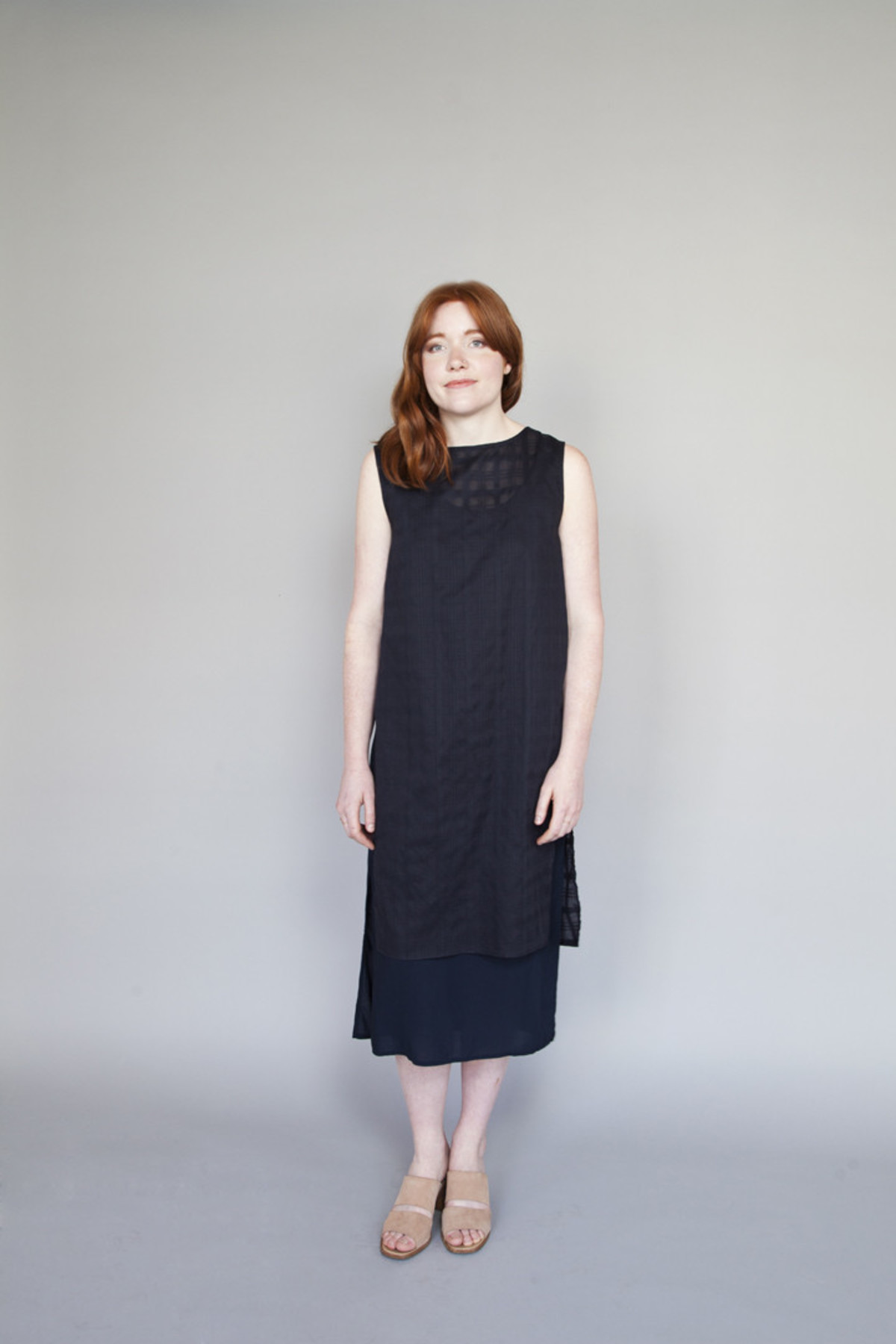 Jennifer Glasgow Elevation Dress - Dark Navy | Garmentory