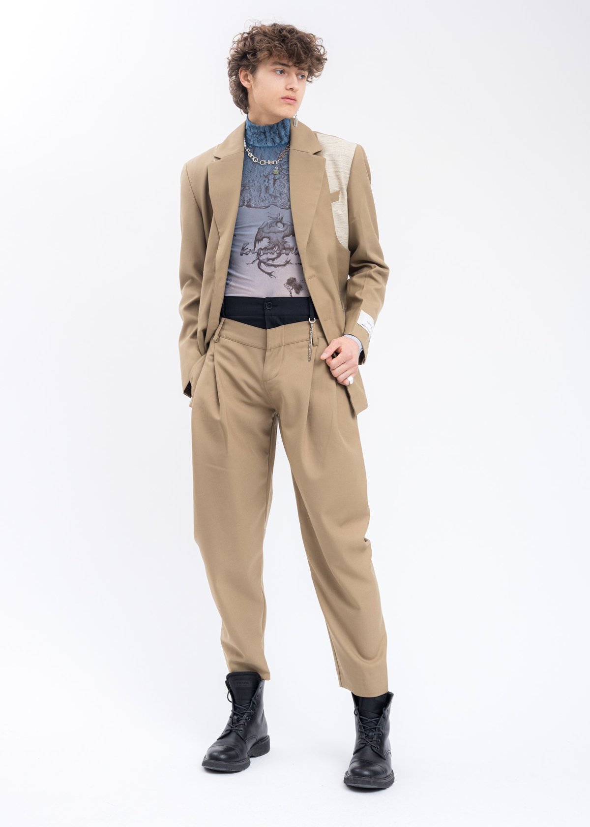 Feng Chen Wang FCW Logo Ring - Silver | Garmentory