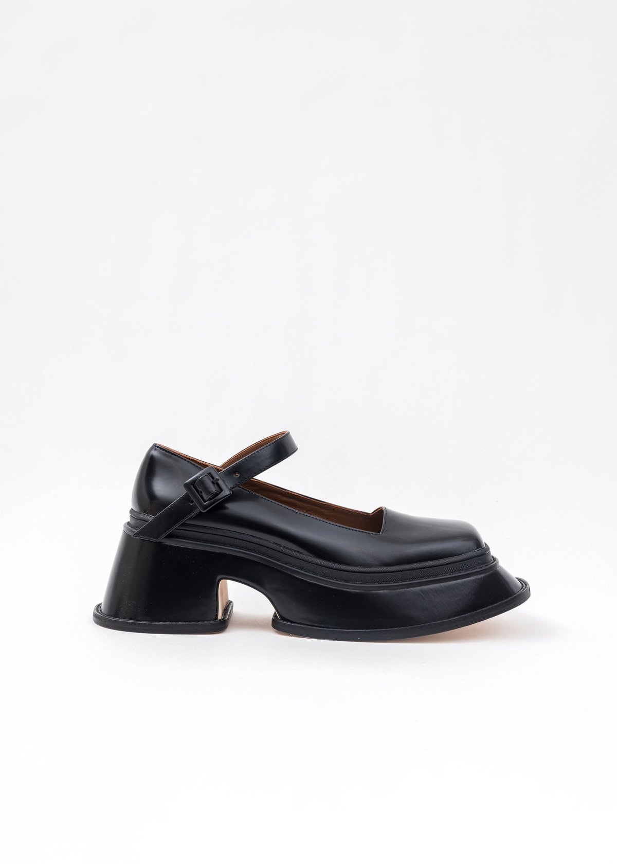 Shushu/Tong Round Toe Platform - Black | Garmentory