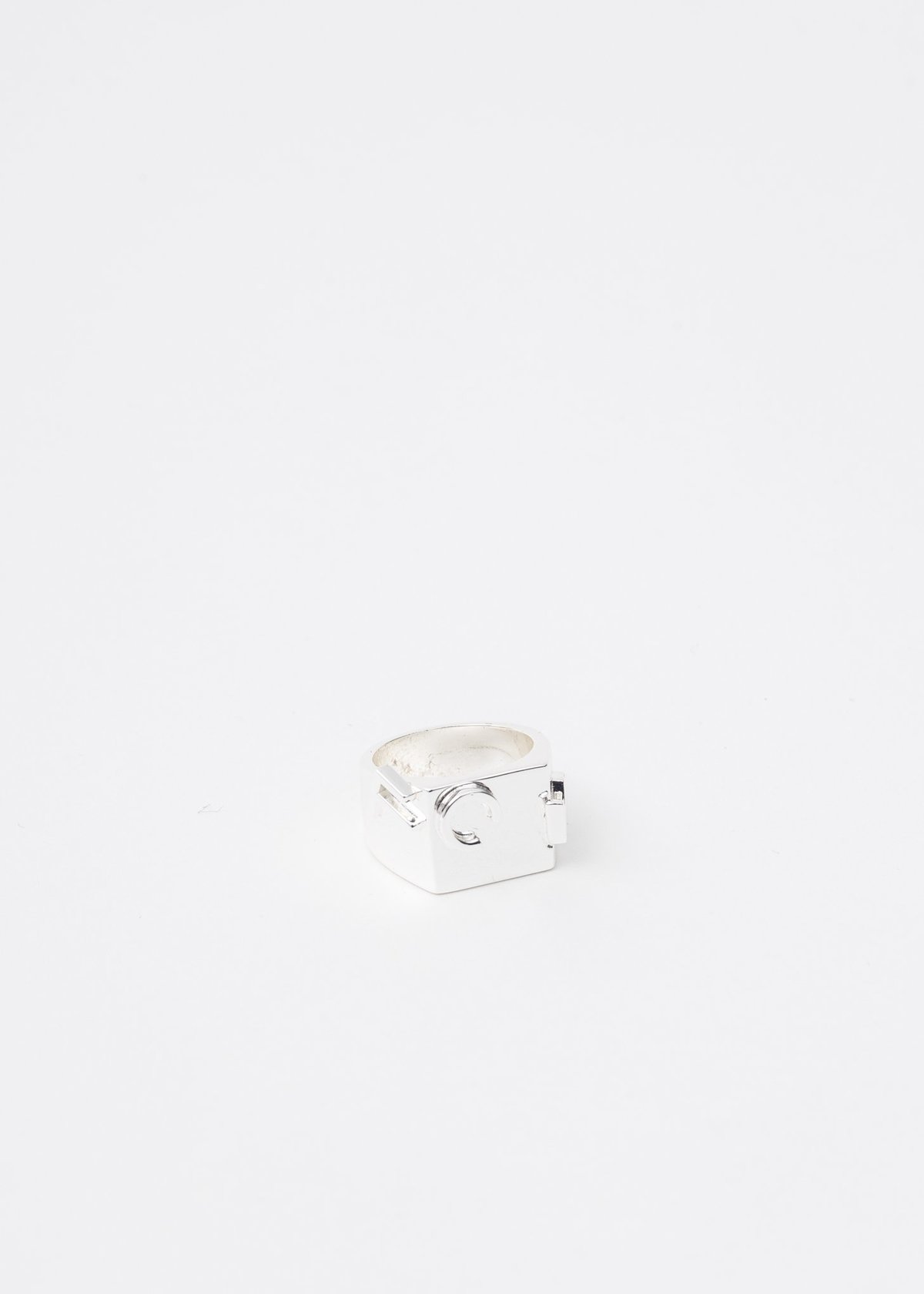 Feng Chen Wang FCW Logo Ring - Silver | Garmentory