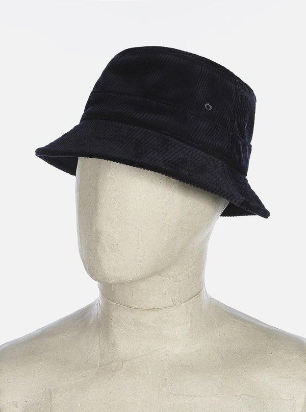 Universal Works Brisbane Cord Bucket Hat - Navy | Garmentory
