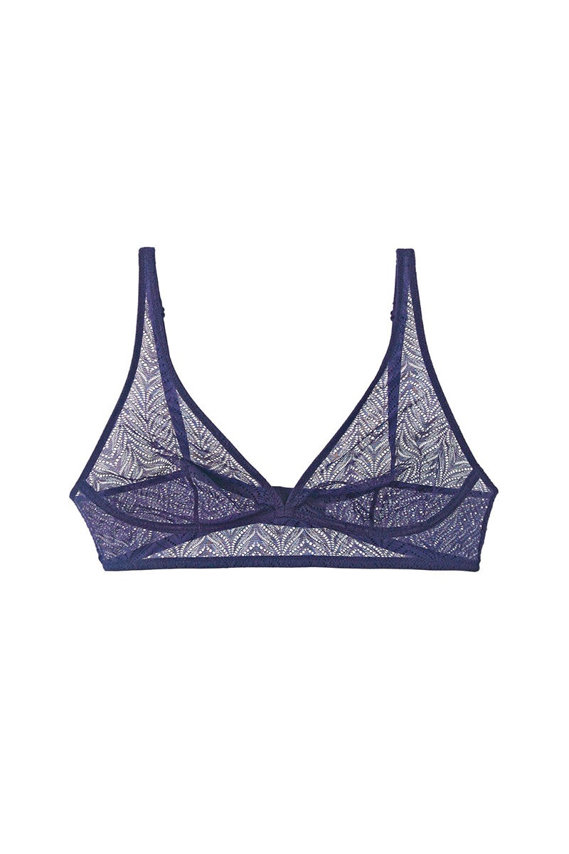 Else Pampas Soft Triangle Bra - Parliament Blue | Garmentory