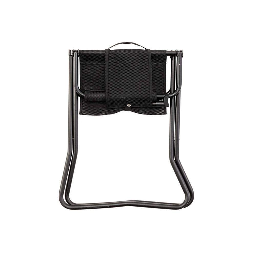 Snow Peak Mesh Folding Chair - Black | Garmentory