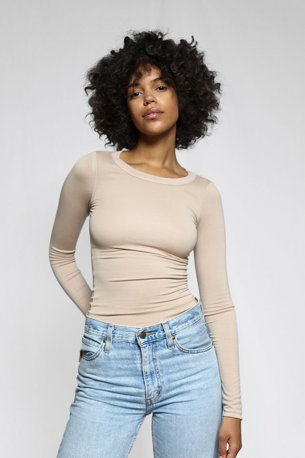 The Range No Bra Club Long Sleeve Crew | Garmentory