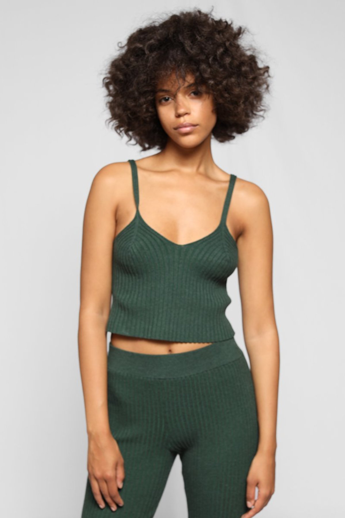 The Range Blended Knit Corset Tank | Garmentory