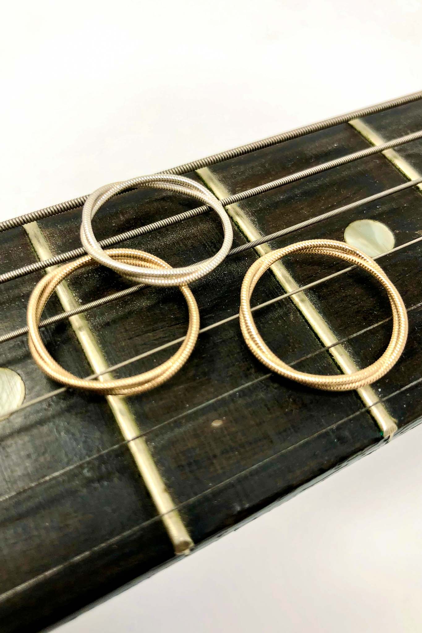 Lina Noel Jewelry Heartstring Guitar String Ring | Garmentory