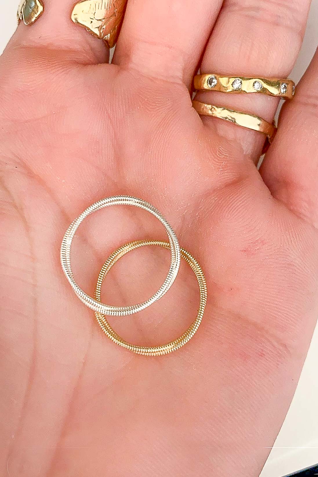 Lina Noel Jewelry Heartstring Guitar String Ring | Garmentory