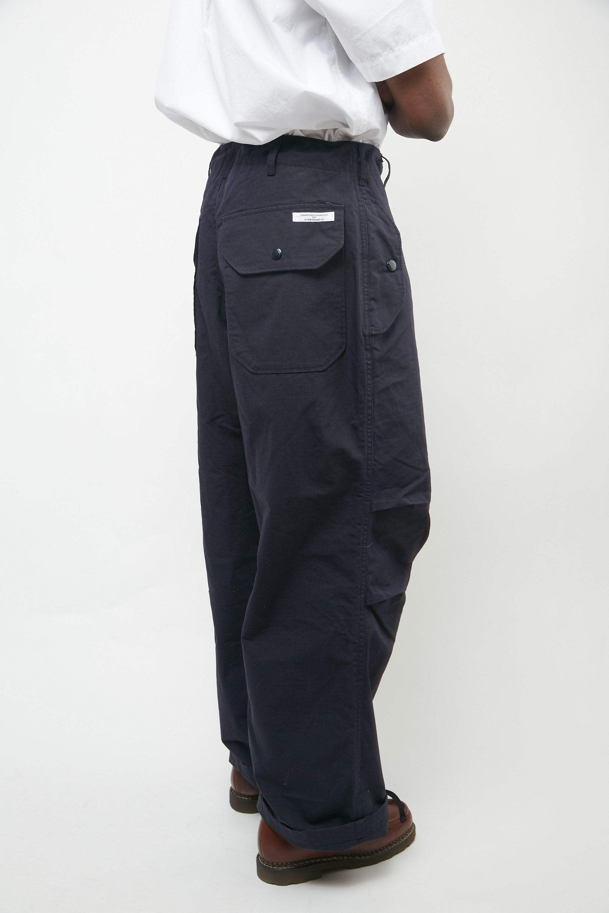 Engineered Garments X Totem Exclusive Cotton Ripstop Over Pant - Dark ...