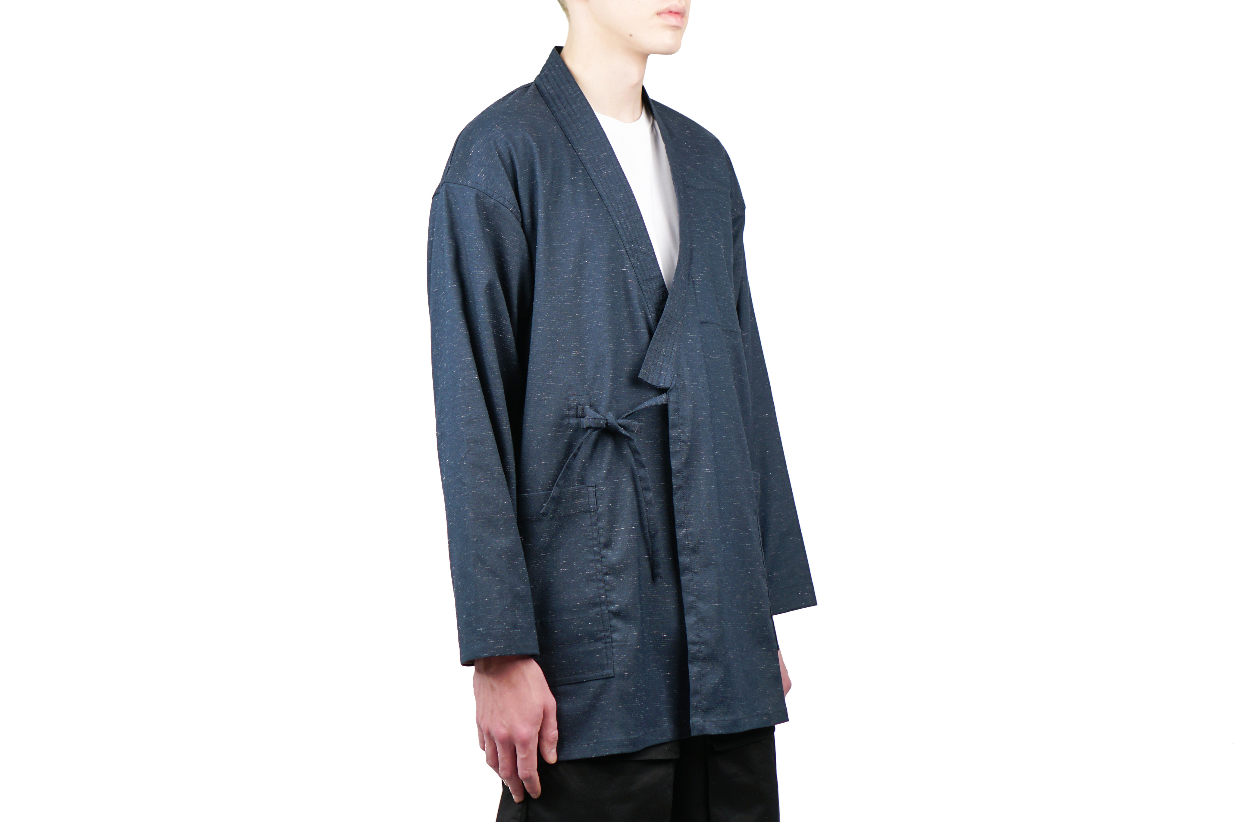 Snow Peak Stretch Noragi Jacket "Navy" | Garmentory