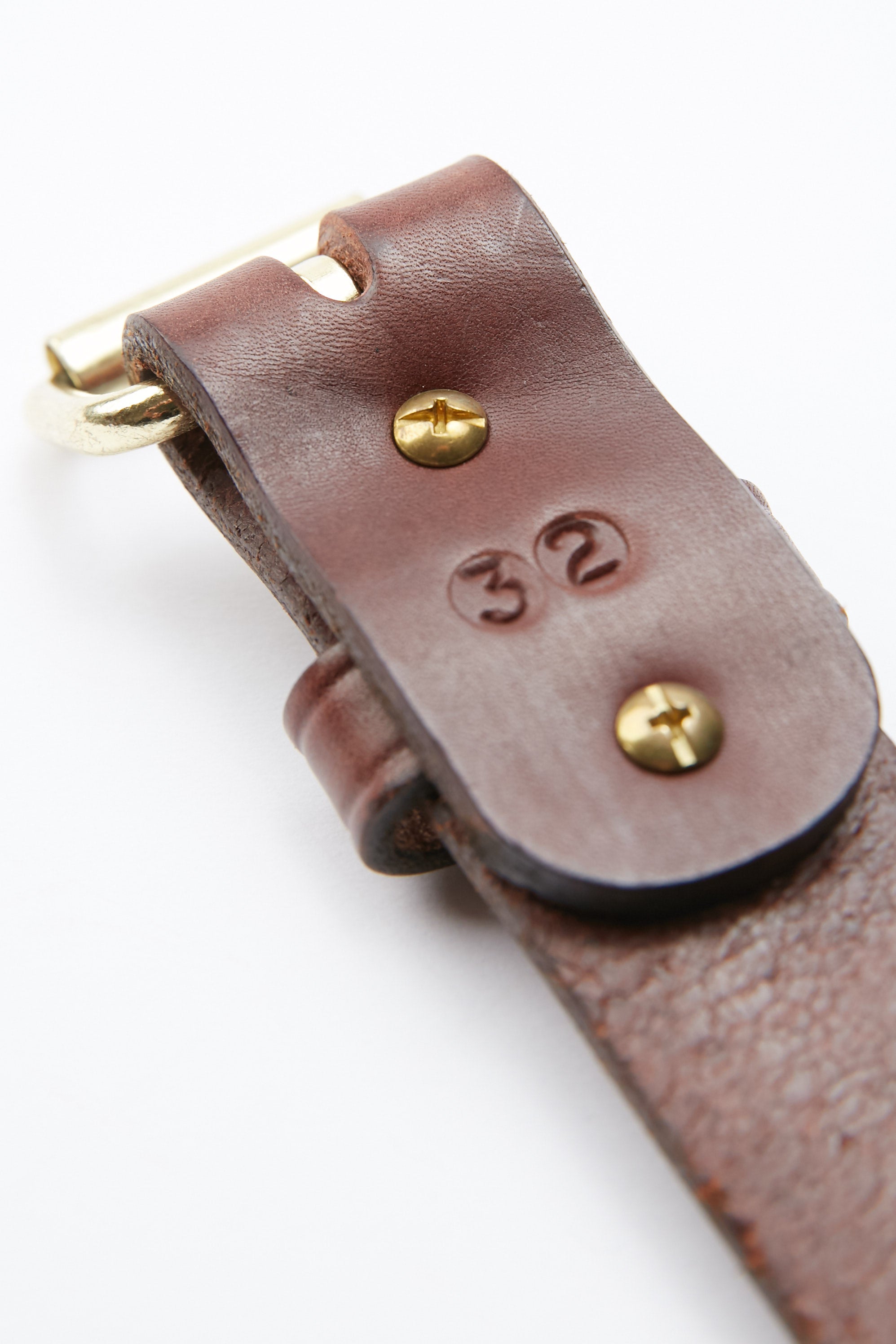 Amish-Made Leather Belt 1.25 - Brown | Garmentory