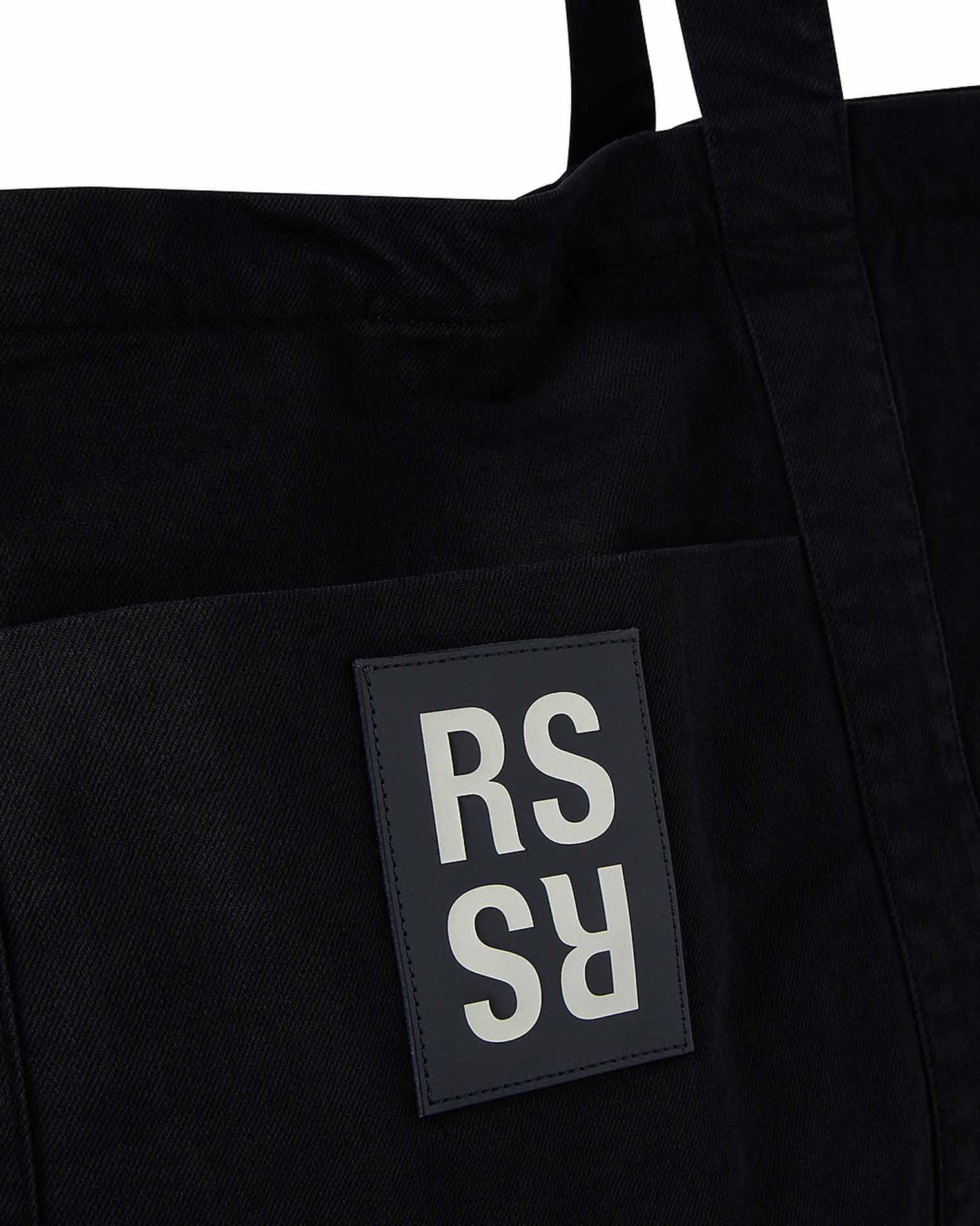 Raf Simons Logo Tote Bag - Black | Garmentory