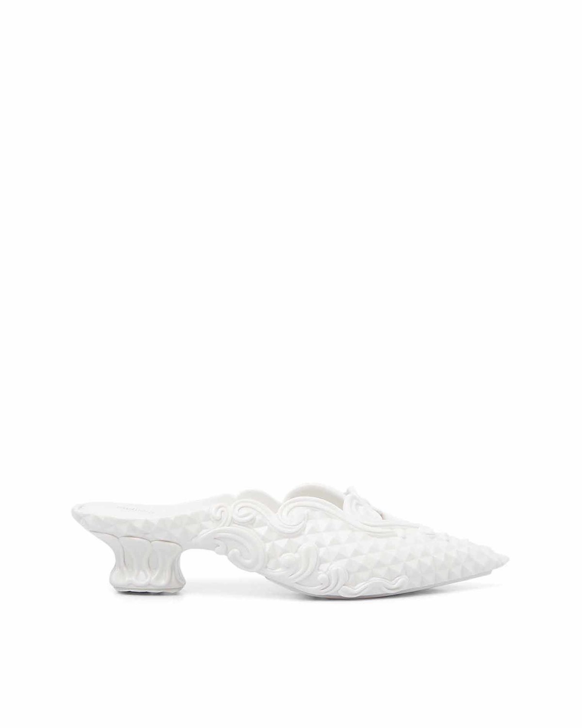 Y/Project x Melissa White PVC Mules Shoes - White | Garmentory