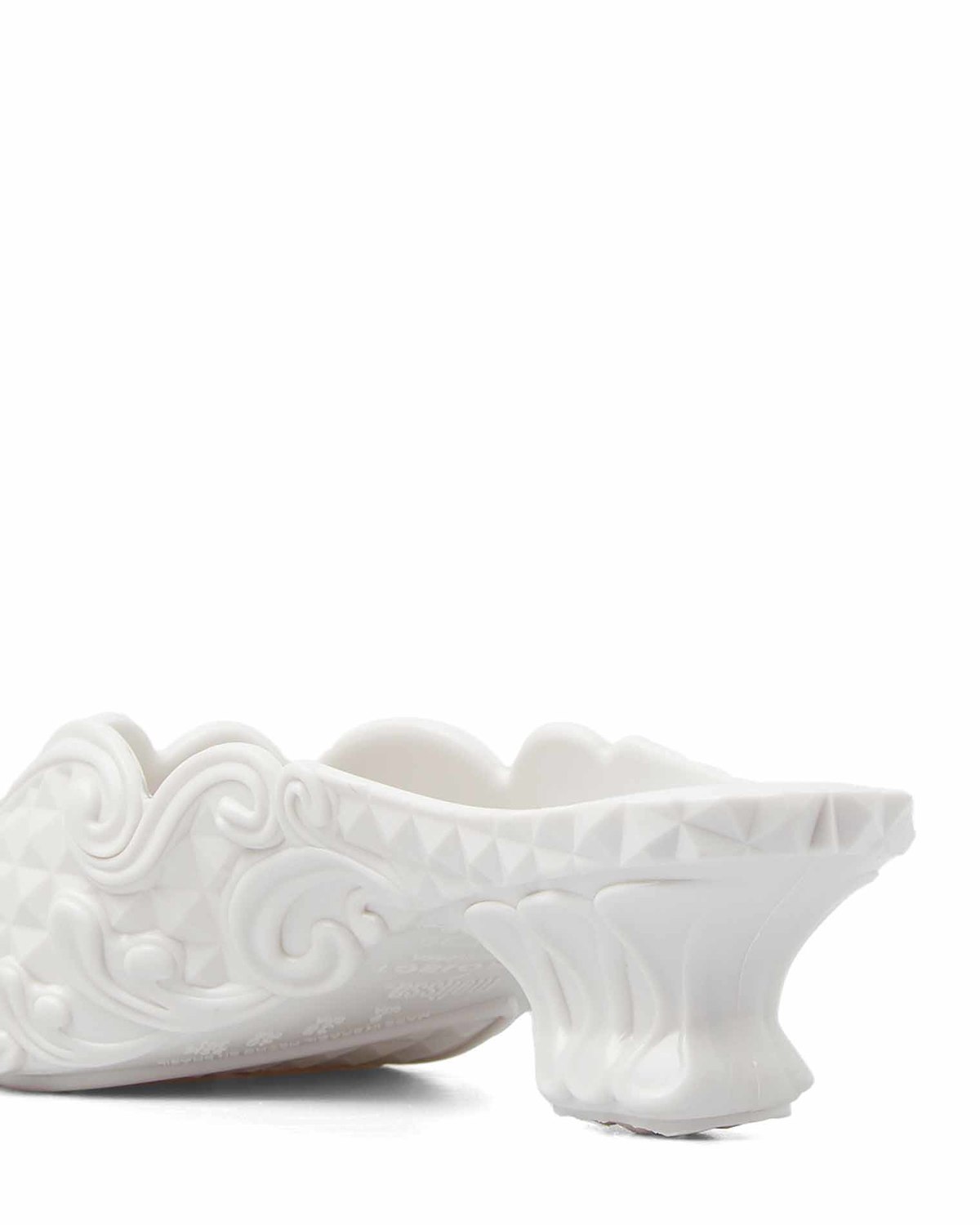 Y/Project x Melissa White PVC Mules Shoes - White | Garmentory