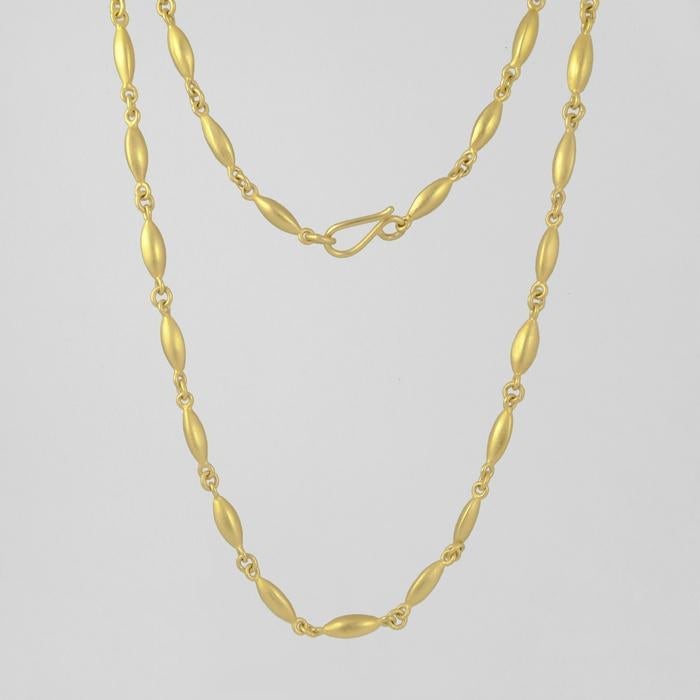 Jane Diaz Rice Chain Necklace - Gold | Garmentory
