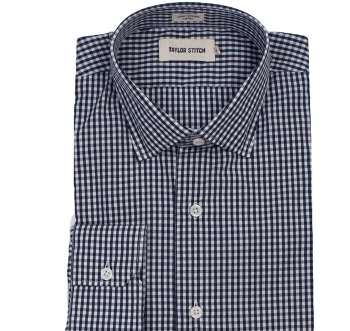 Men's Taylor Stitch Hyde Navy Mini Gingham | Garmentory