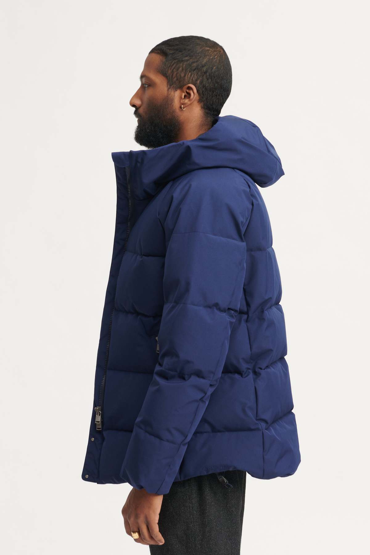 nonnative Hiker Down Nylon Oxford with Goretex Infinium Jacket - Navy | Garmentory