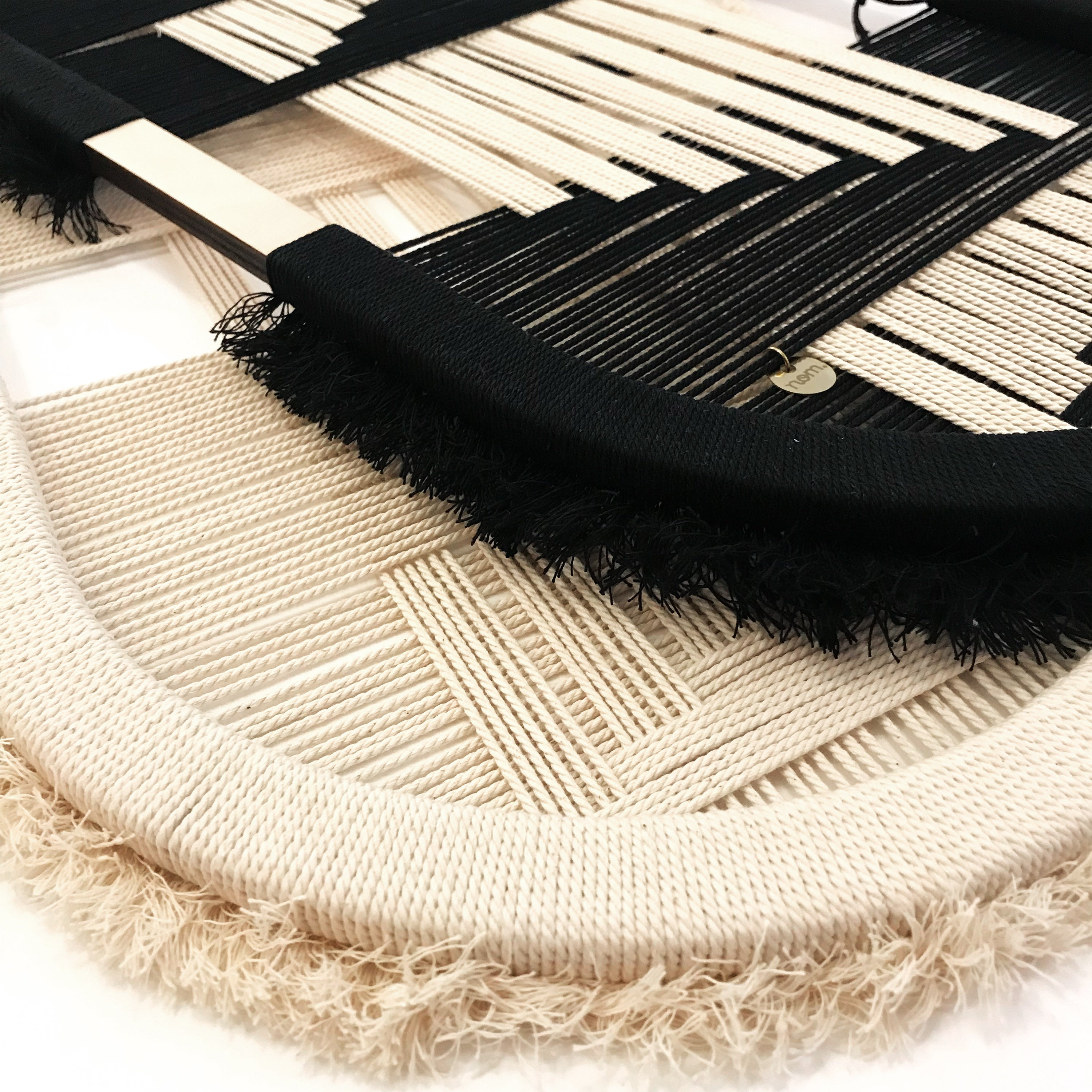 Studio Nom Lee Oval Macrame Wall Hanging | Garmentory