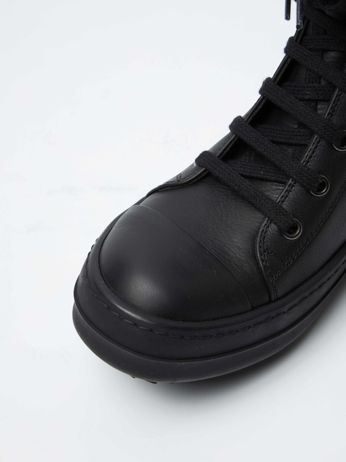 Rick Owens W High Top Ramones sneakers - black | Garmentory