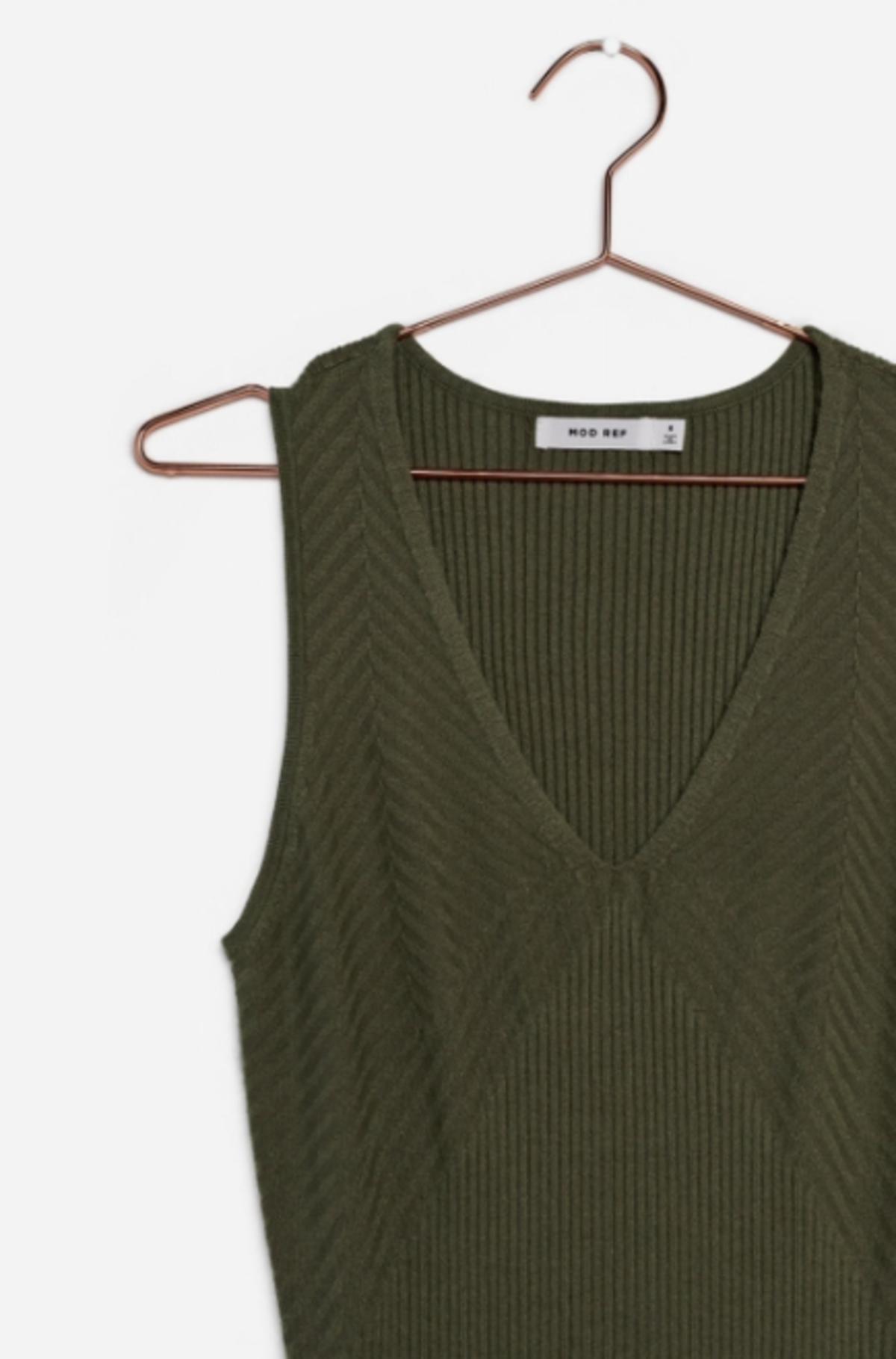 Mod Ref Janine Dress - Olive Green | Garmentory