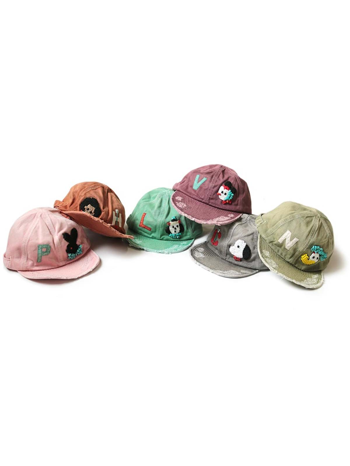 Kapital Katsuragi Kola Zuni Cheat Remake Cap - Khaki | Garmentory