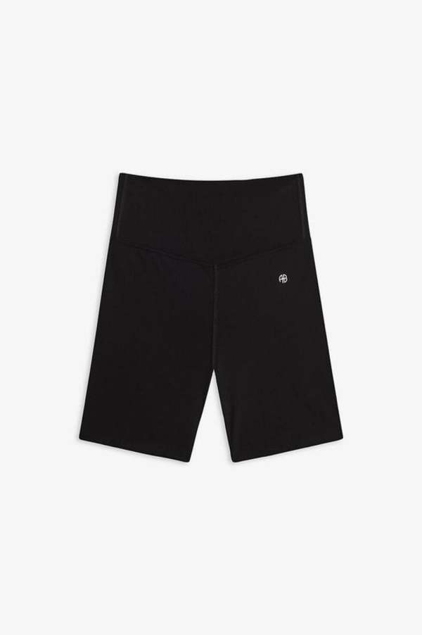 Anine Bing Blake Biker Short - Black | Garmentory