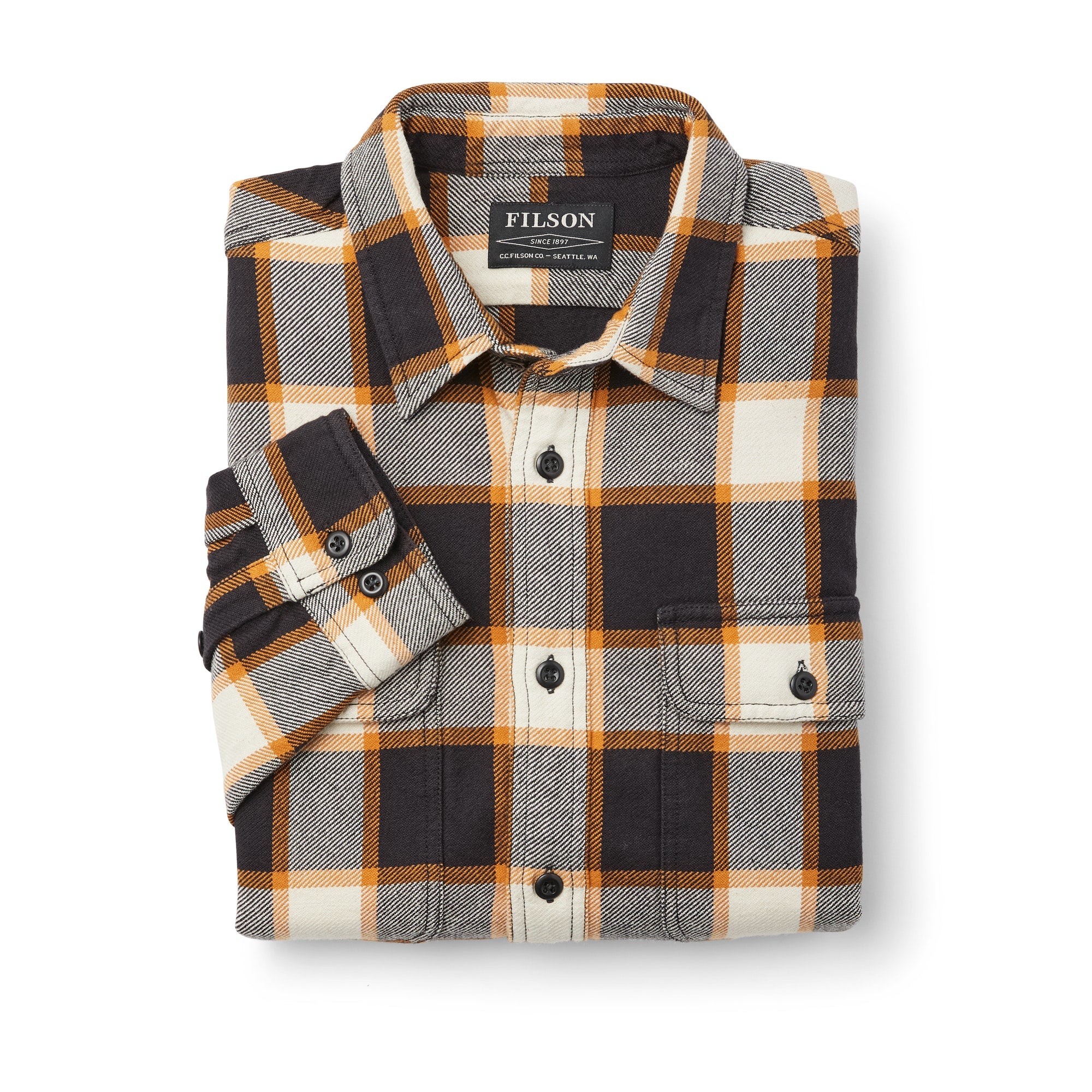 Filson Vintage Flannel Work Shirt | Garmentory
