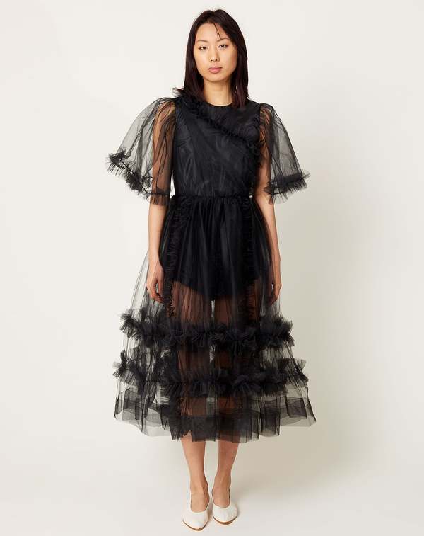 Sandy Liang Loon Dress - Black | Garmentory
