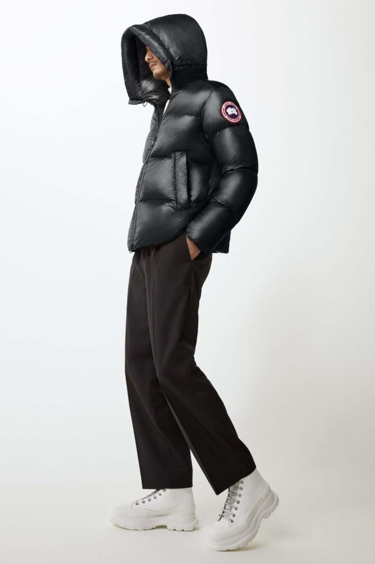 Canada Goose Men's Crofton Puffer - Black | Garmentory