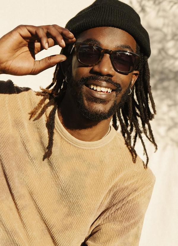 Garrett Leight Kinney X Sun 48 eyewear - Tuscan Tortoise | Garmentory