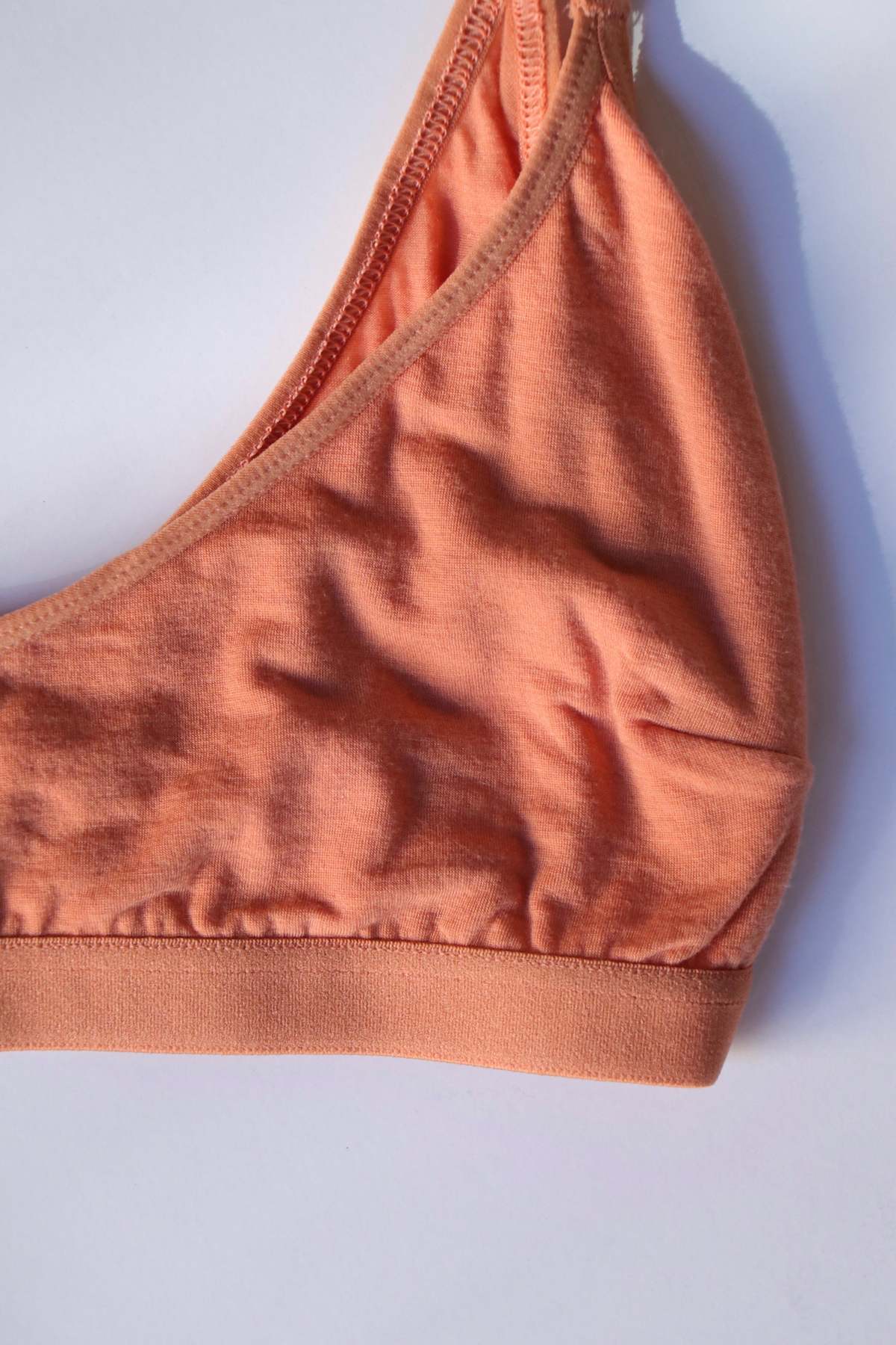 Baserange Emily Bra - Alda Orange | Garmentory