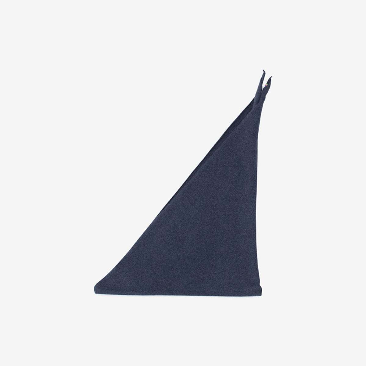 unisex Extreme Cashmere Cashmere Bandana scarf - Denim | Garmentory