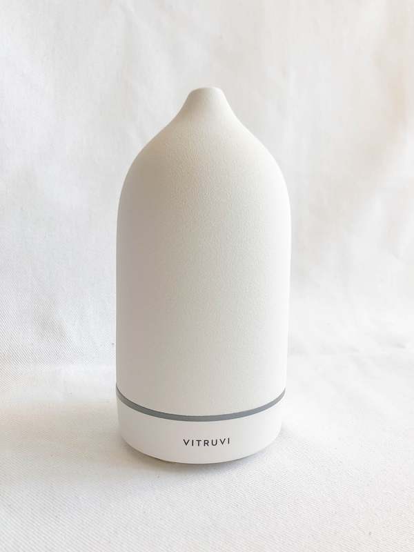 Vitruvi Stone Diffuser - White | Garmentory