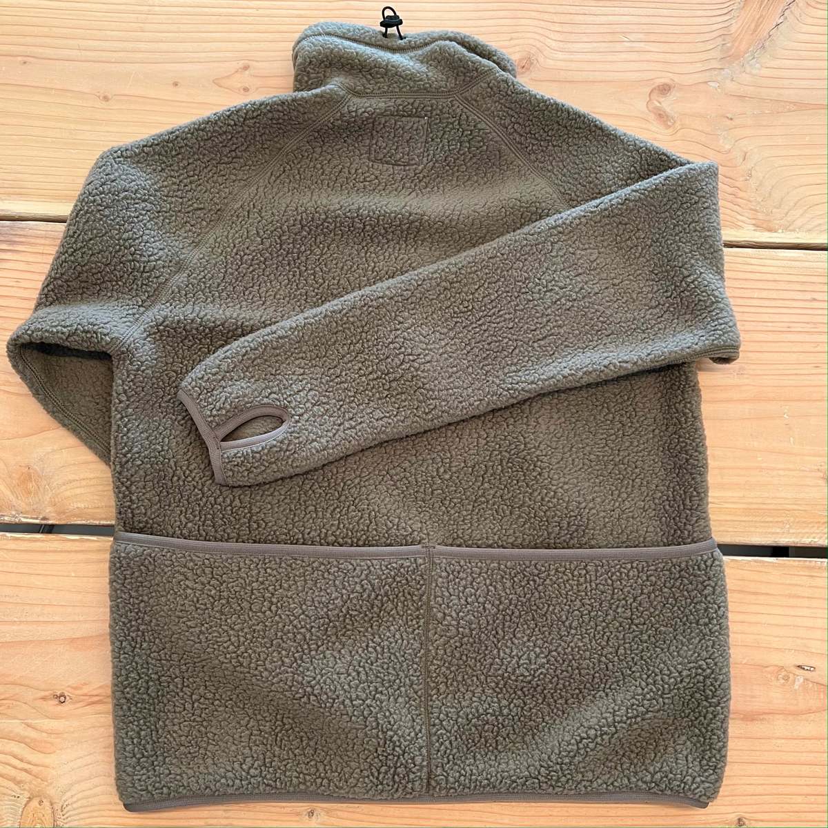 Snow Peak Thermal Boa Fleece Jacket - Khaki | Garmentory