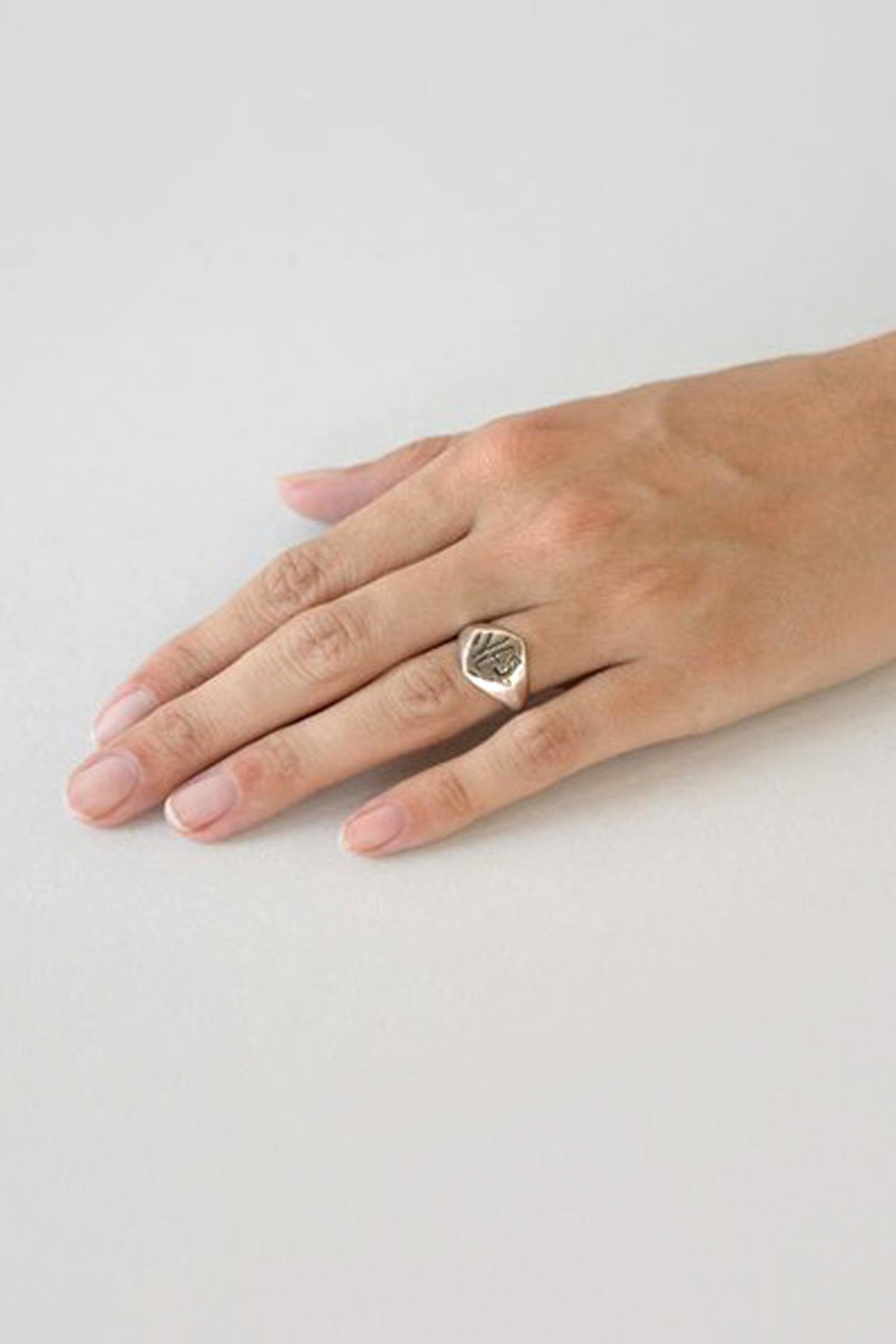 Open House Bronze 'YES' Ring | Garmentory