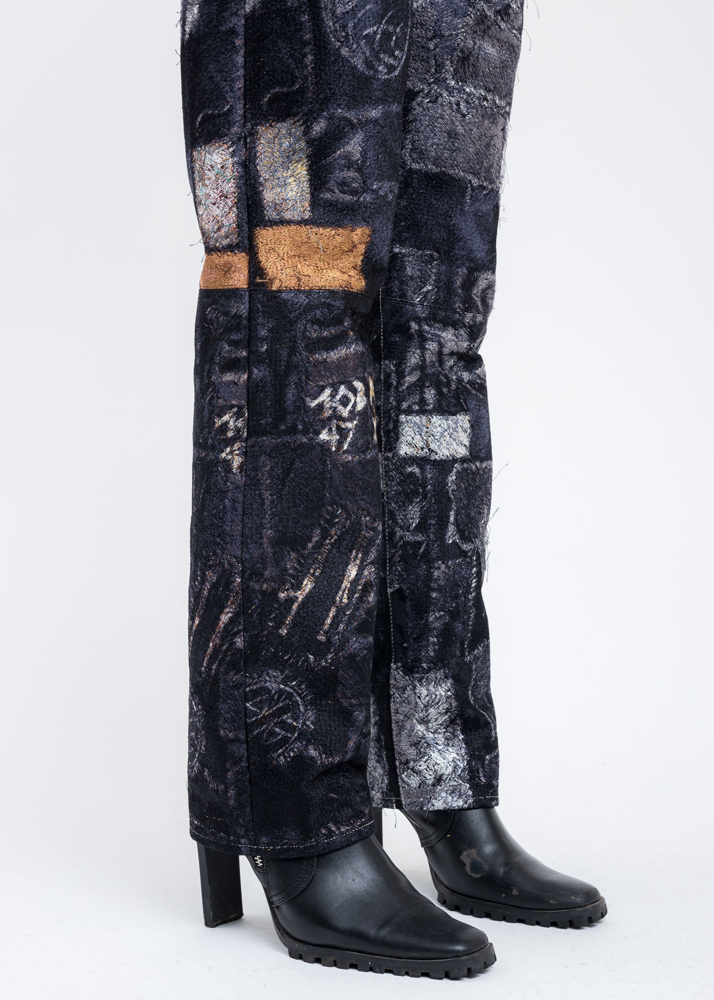 Doublet PHOTO STITCH Pants - Black | Garmentory