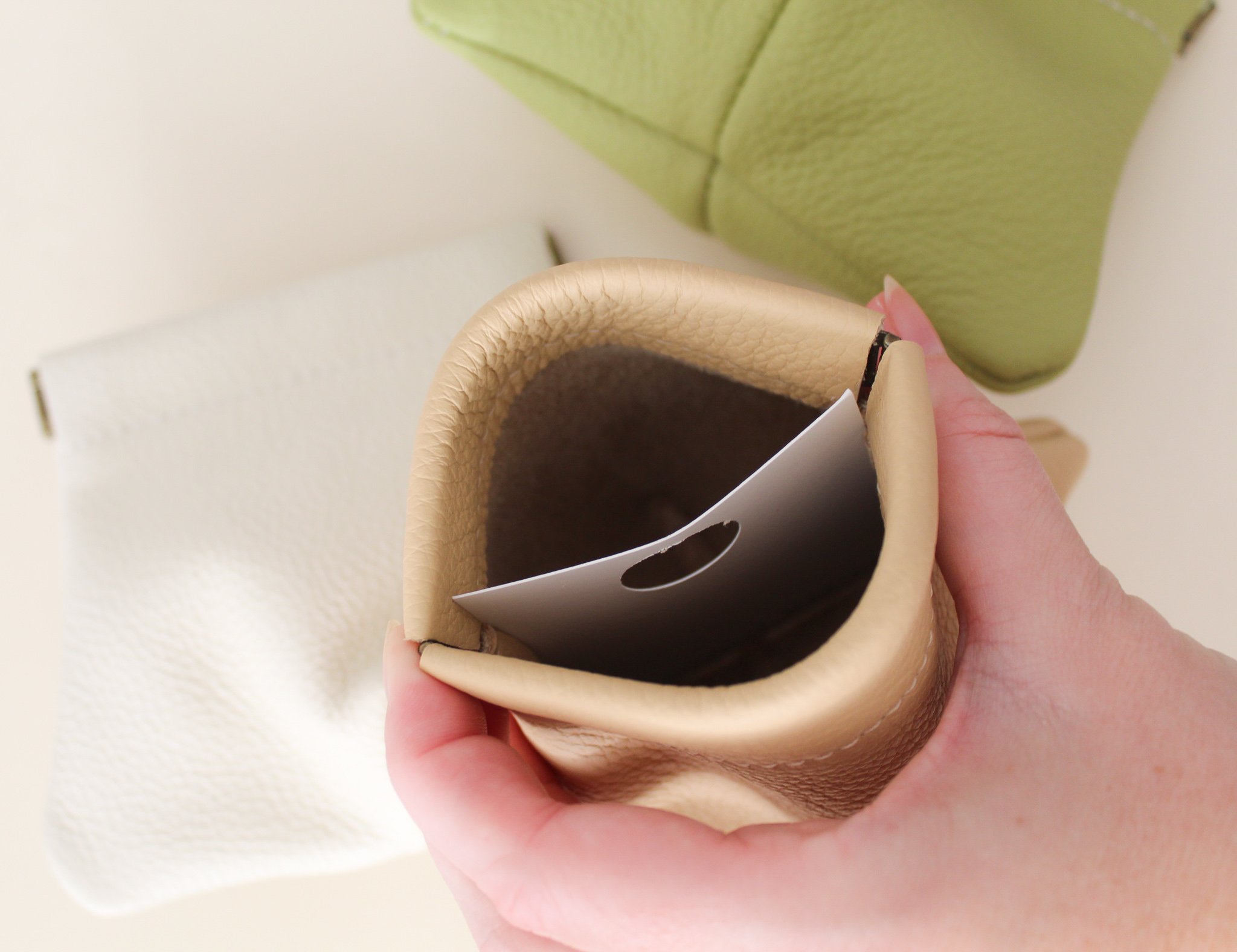 Hannah Emile Short Stash Pouch - Milk | Garmentory