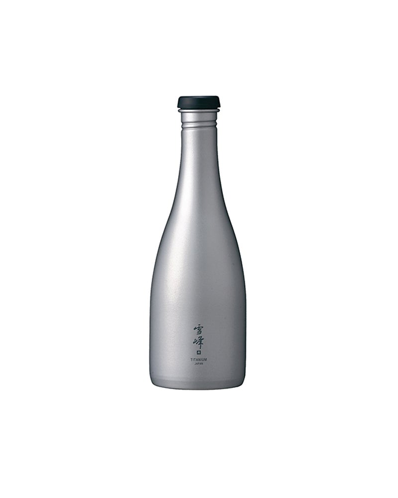 Snow Peak Titanium Saké Bottle - gray | Garmentory