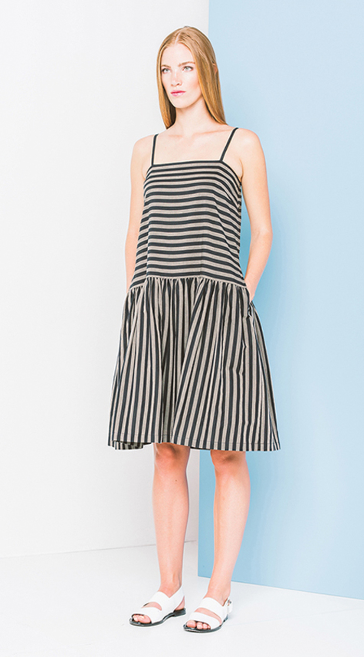 Obakki Dropped Waistline Dress | Garmentory