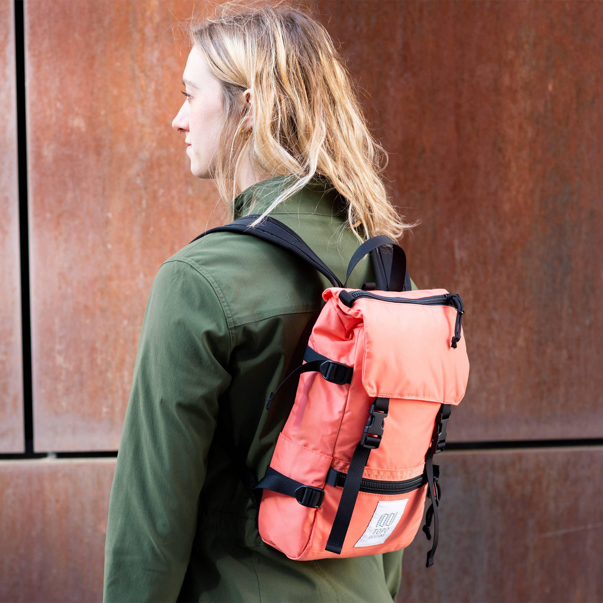 Topo Designs Rover Pack Mini - Hot Coral | Garmentory