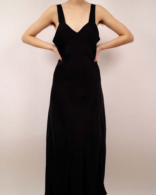 1990's Lg Valerie Stephens Bias Cut Silk Slipdress | Garmentory