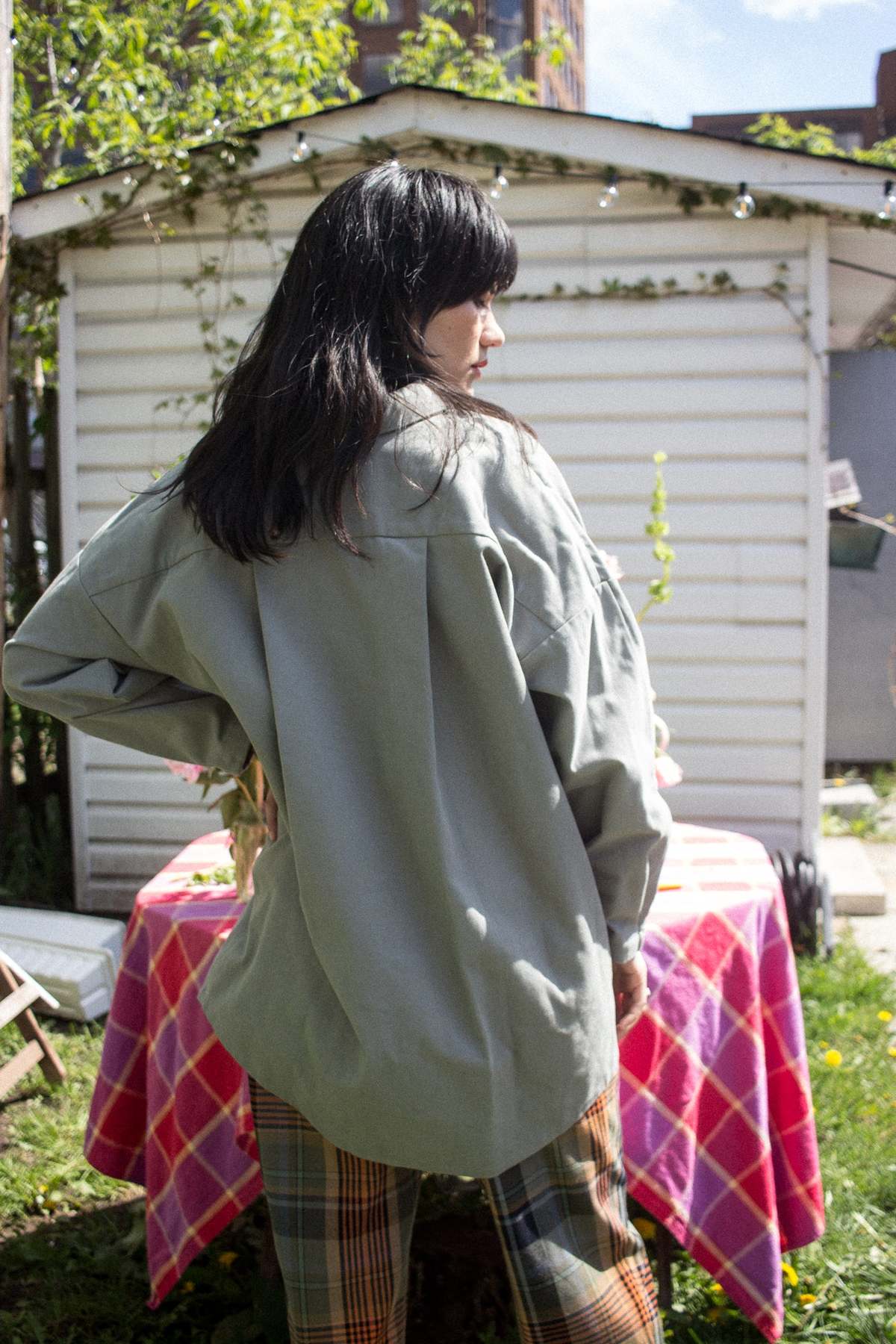 Eve Gravel Morrison Shirt - Sage | Garmentory